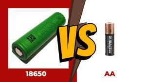 18650 vs AA Batteries: What are the Differences?