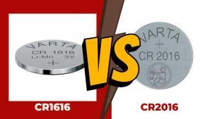 CR1616 vs CR2016 Batteries: What are the Differences? - Comparison Guide