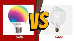 G25 vs G40 Bulbs: What are the Differences? - Comparison Guide